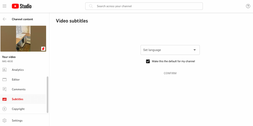 How to Add Subtitles to a YouTube Video | Transcribe