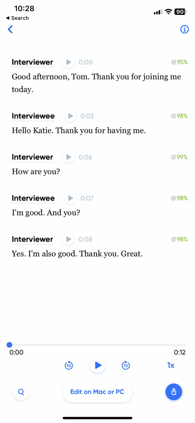 How to Transcribe a Voice Memo | Transcribe