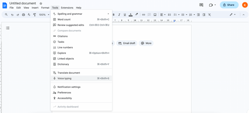 How to Use Google Docs to Transcribe Audio | Transcribe