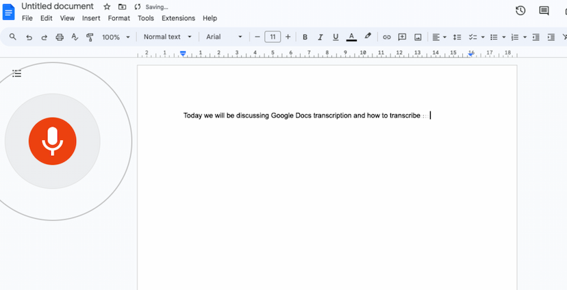 How to Use Google Docs to Transcribe Audio | Transcribe