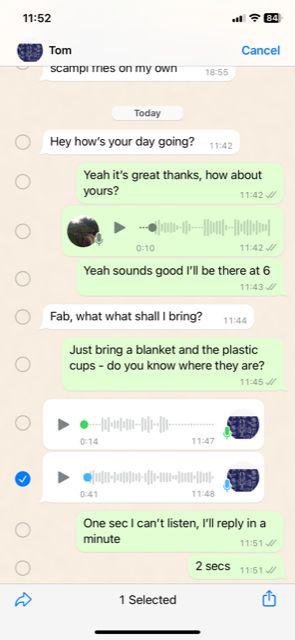How to Convert WhatsApp Messages to Text | Transcribe