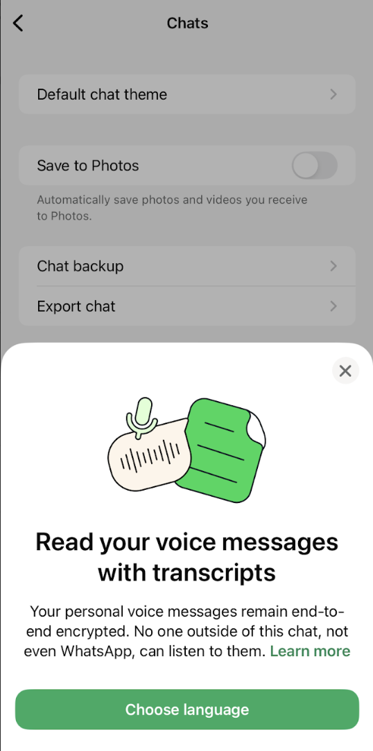 How to Convert WhatsApp Messages to Text | Transcribe