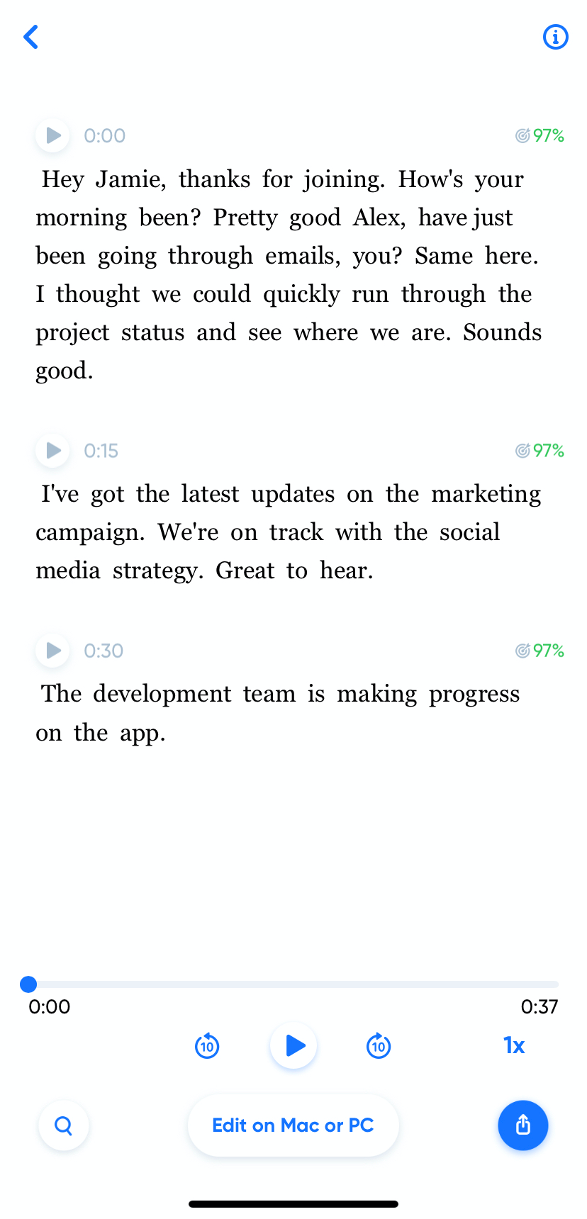 How to Transcribe a Conversation | Transcribe