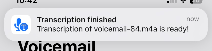How to Transcribe Voicemail on iPhone | Transcribe