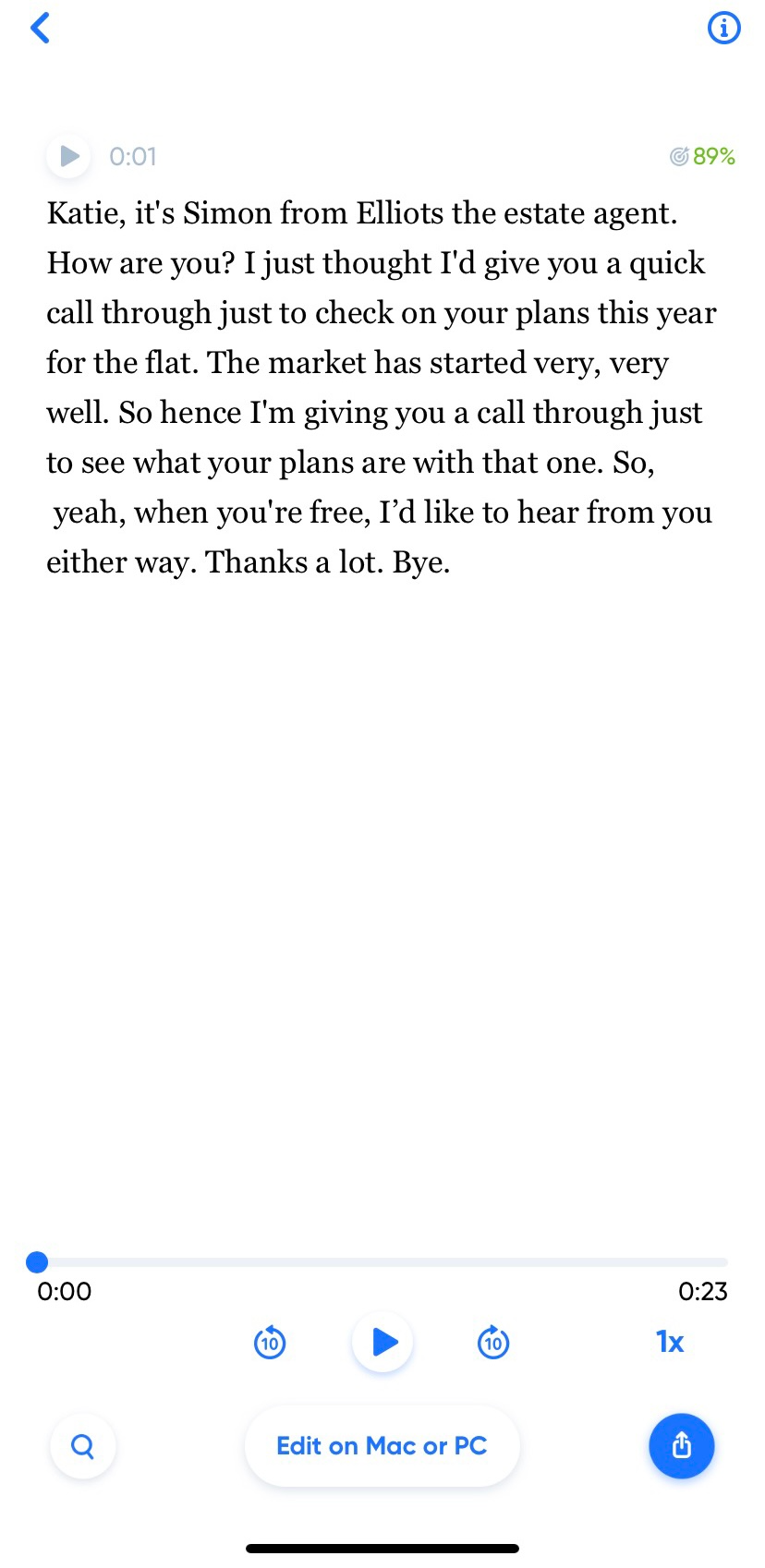 How to Transcribe Voicemail on iPhone | Transcribe