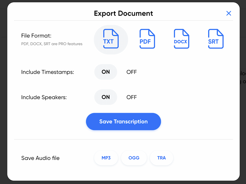 How To Record And Transcribe Audio Online | Transcribe