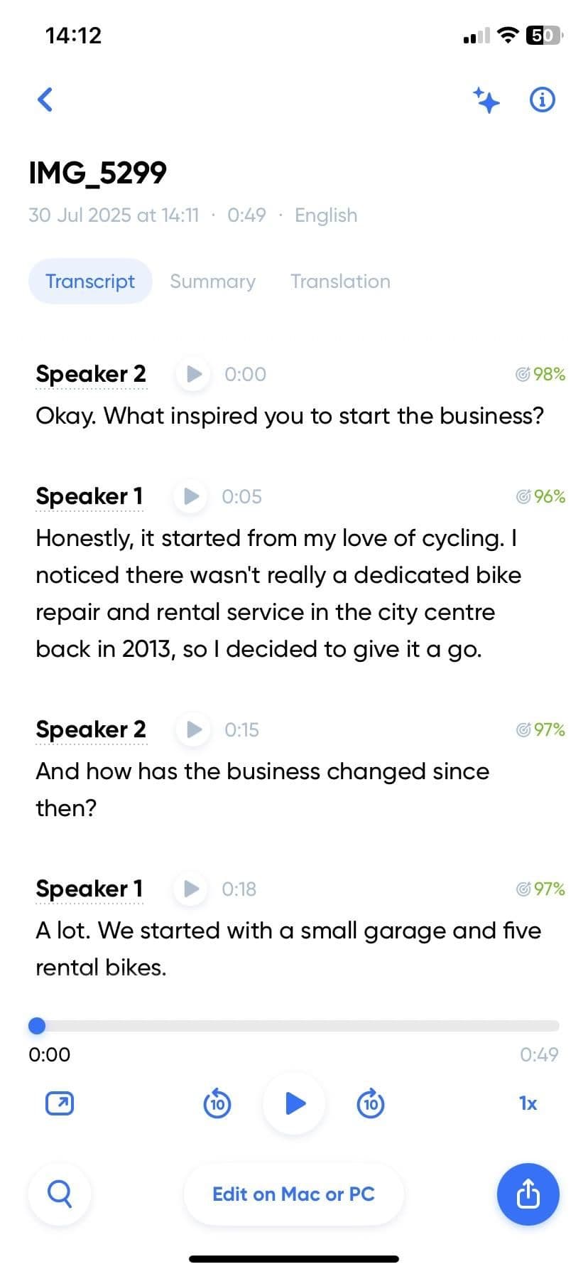 How to Transcribe a Video to Text | Transcribe